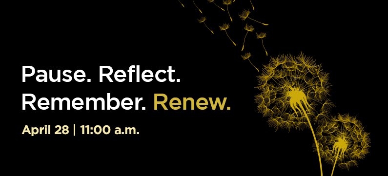 Flag notice: National Day of Mourning - 20240428 - Oxford County